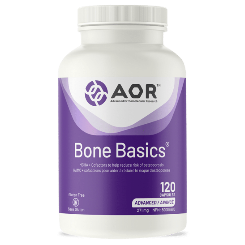 AOR Bone Basics 360 Capsules – 12 Baskets Nutrition & Health Co.
