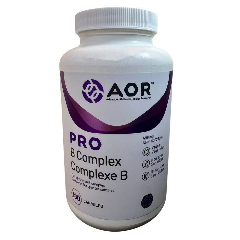 AOR PRO B Complex 180 VCapsules – 12 Baskets Nutrition & Health Co.